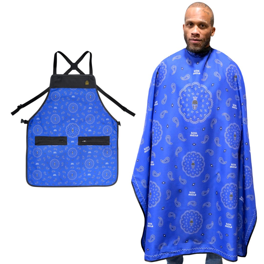 Barber Apron And Cape Sets - Bandana - King Midas Empire