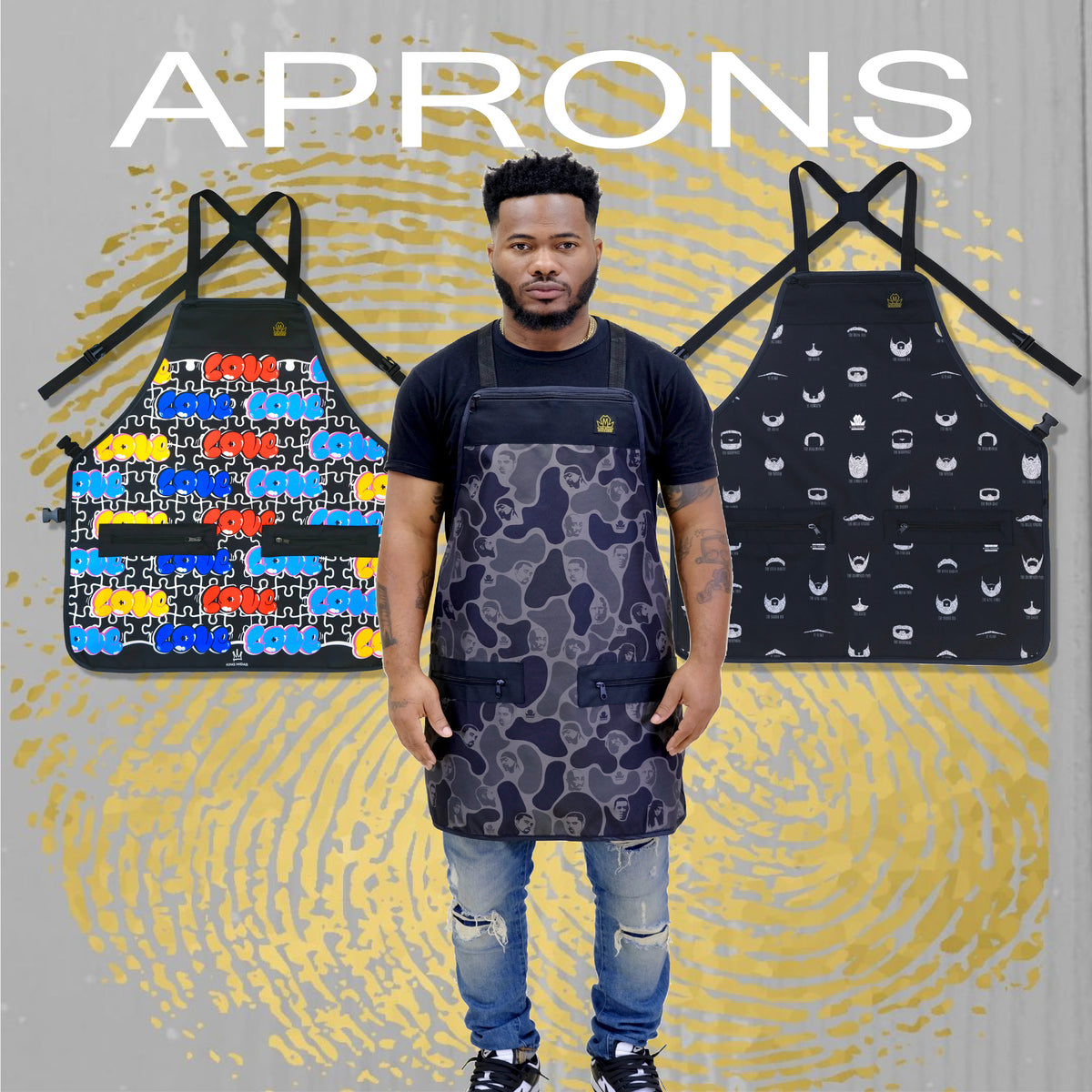 King Midas Empire | Premium Barber Capes & Hair Cutting Apparel