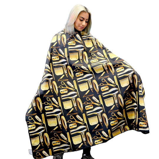 Hair Stylist Capes - Stylist Capes – King Midas Empire