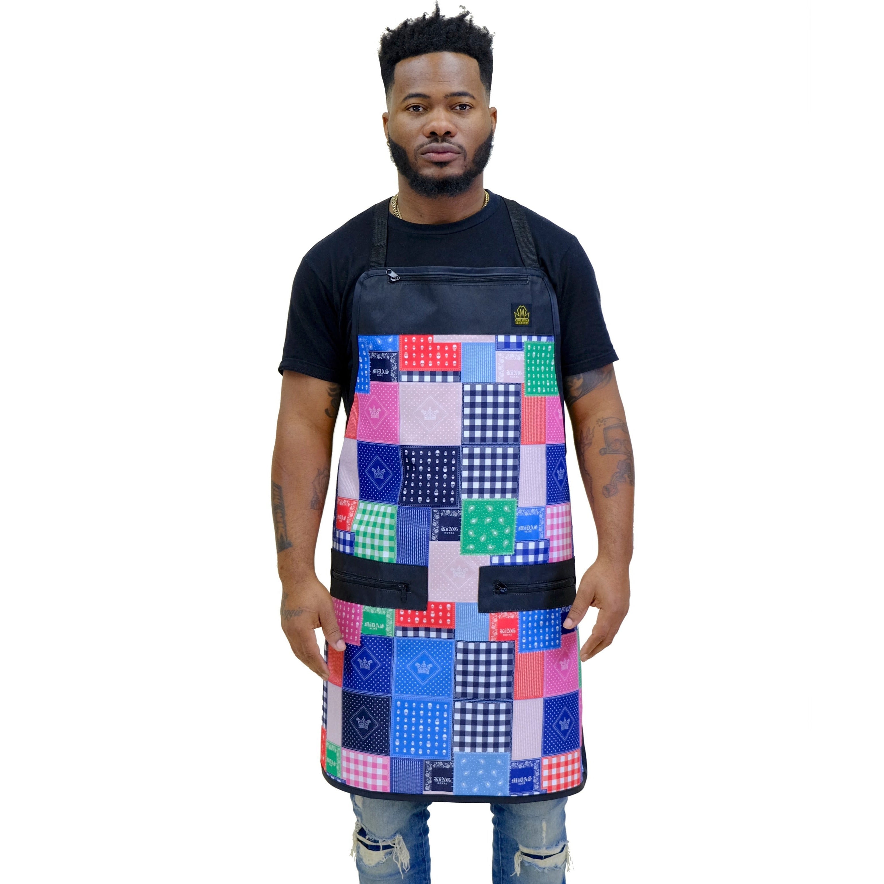 Barber Aprons - Apron For Barber- Royal 4 Life – King Midas Empire
