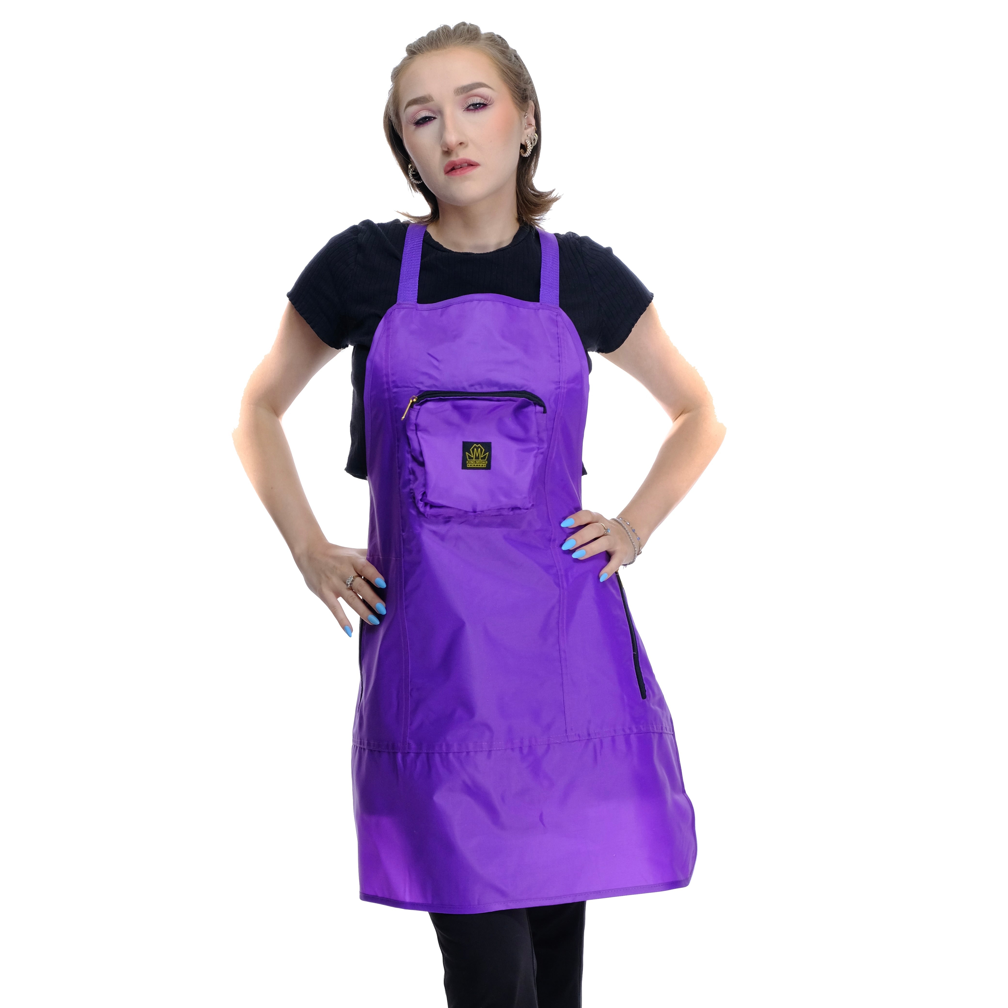 Barber Aprons | Hair Stylist Aprons | Salon Aprons – King Midas Empire