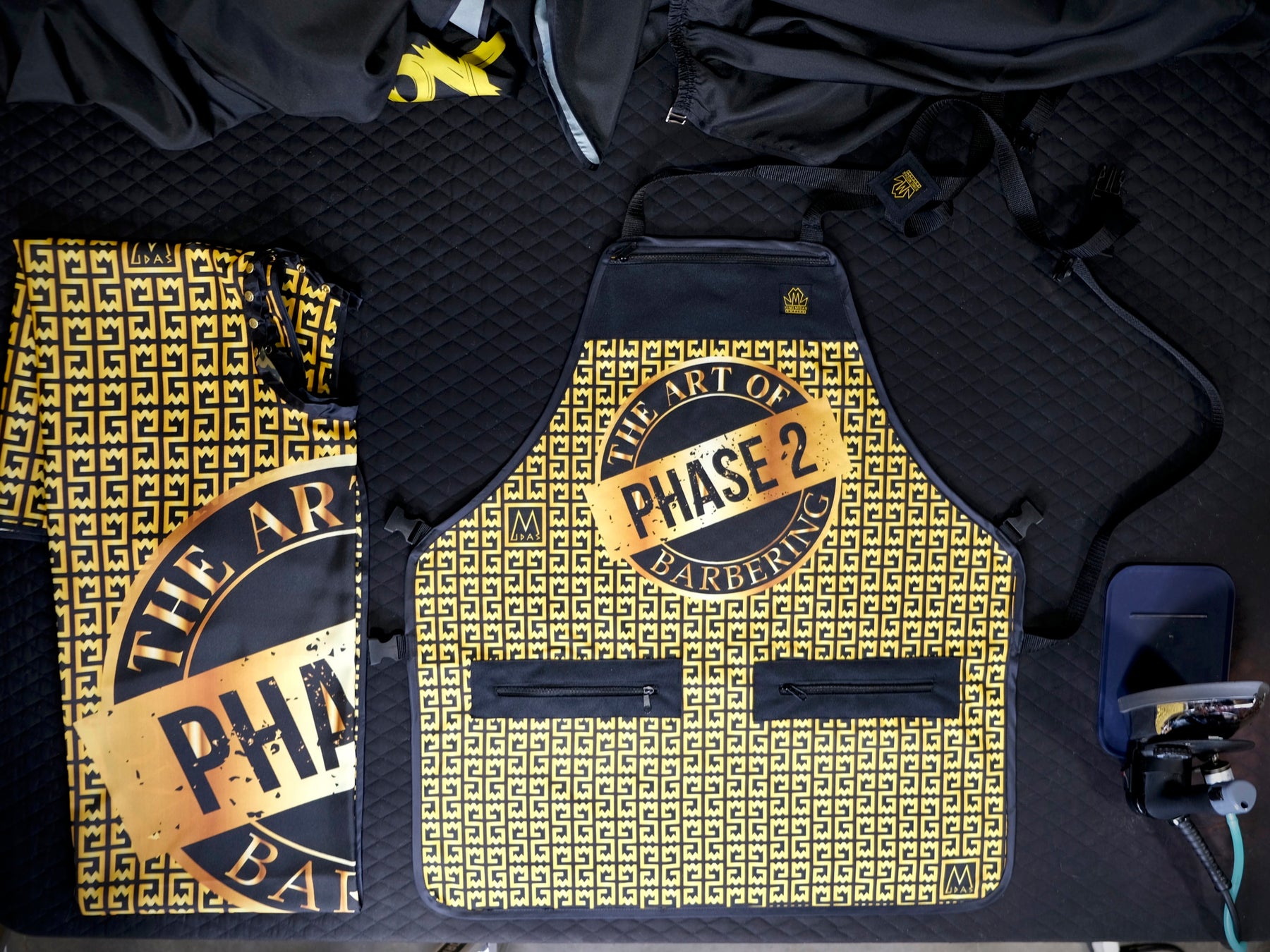 King Midas Empire | Barber Capes, Barber Jackets, Barber Aprons