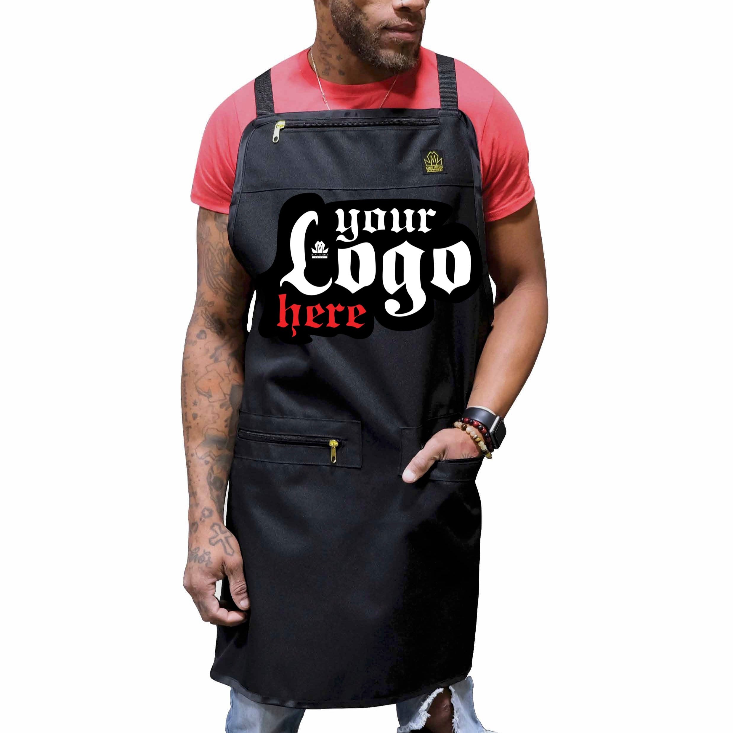 Custom Barber Apron – Design Your Apron – King Midas Empire
