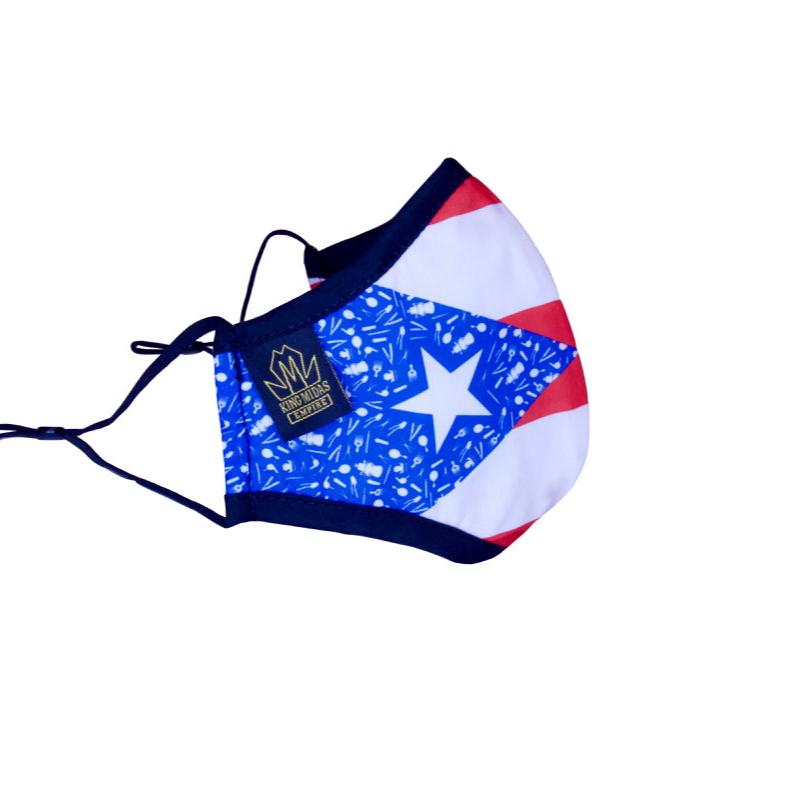 Puerto Rico Barber Face Mask With Filter at Affordable Prices – King ...